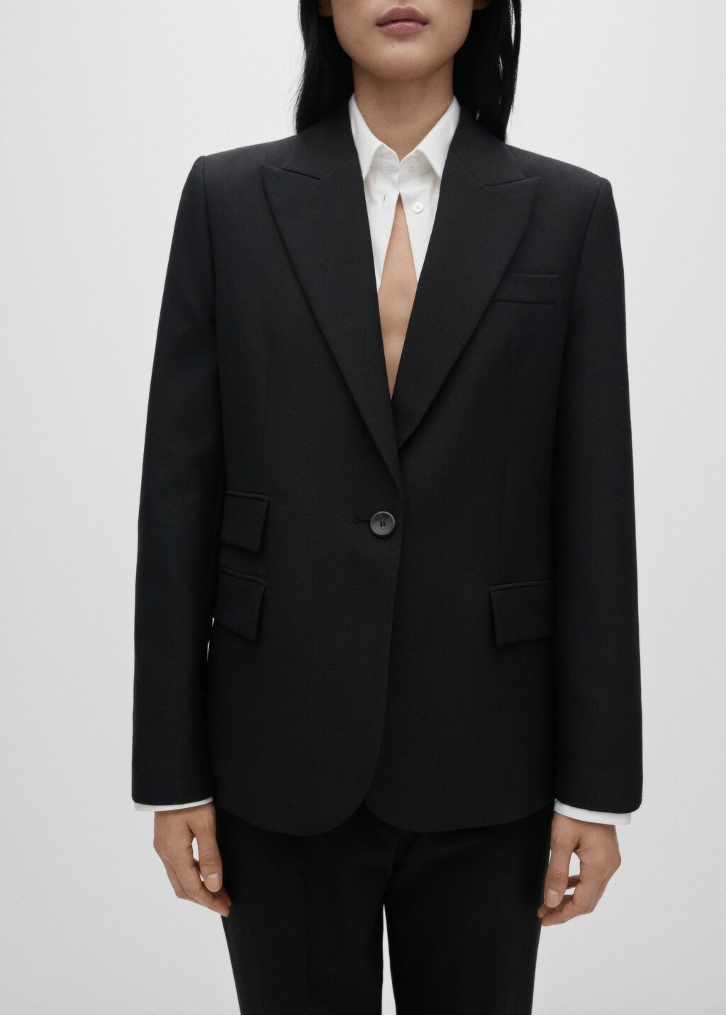 Wool suit jacket - Women | MANGO Moldova