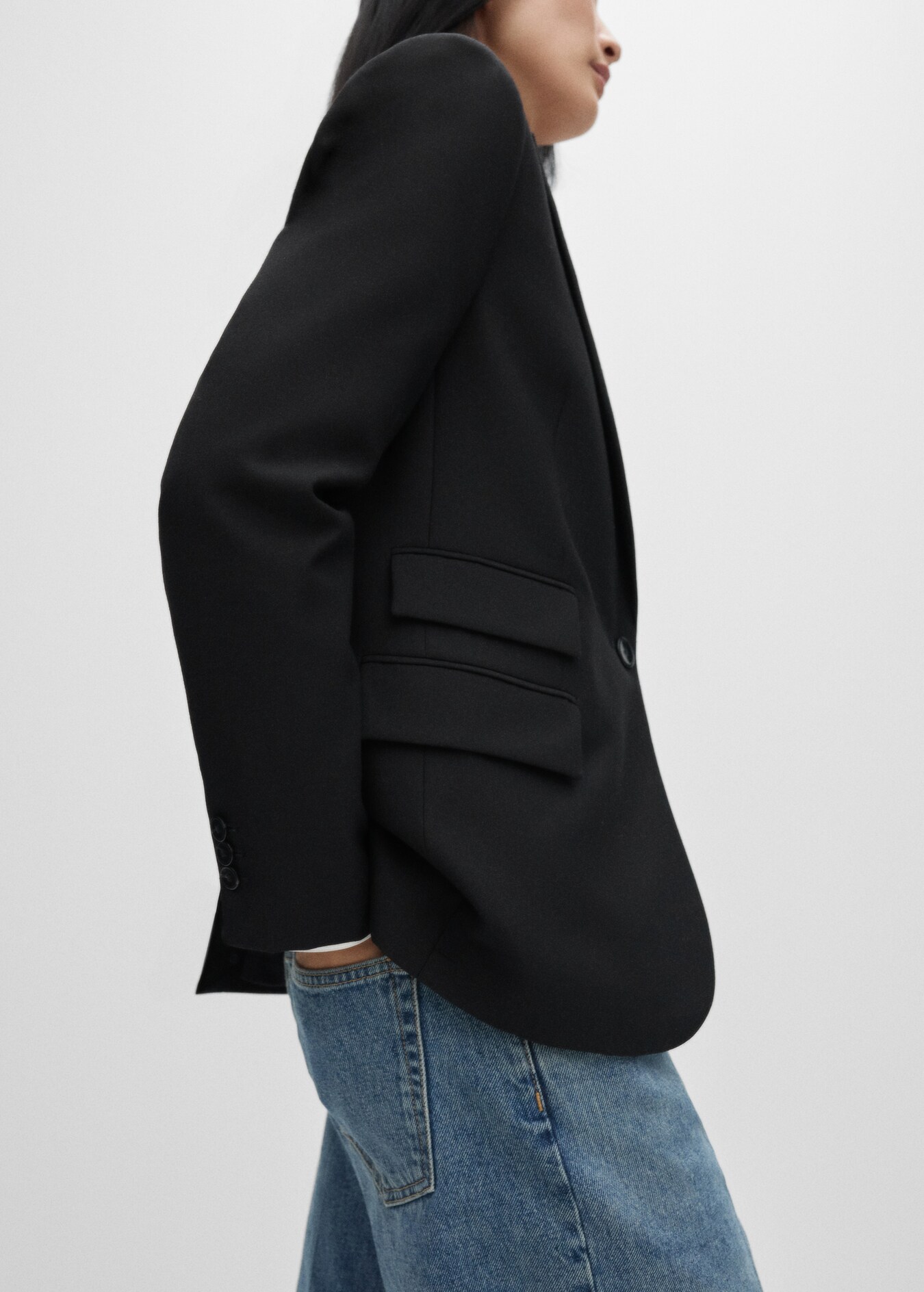 Wool suit jacket - Women | MANGO USA