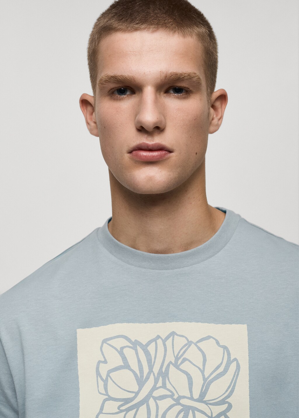 100% cotton printed t-shirt - Men | MANGO USA