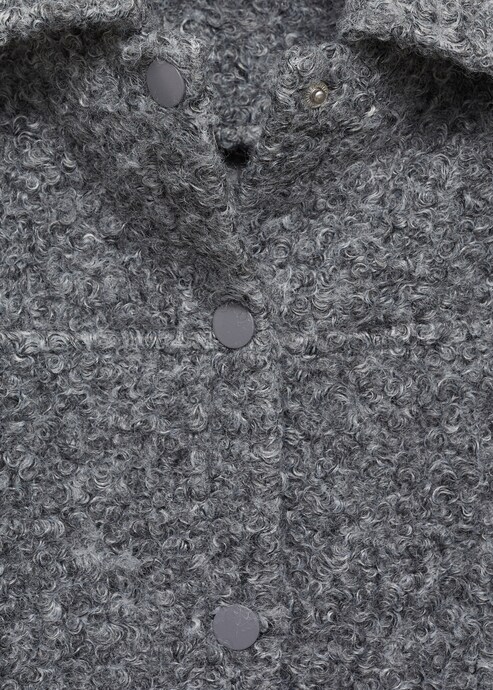 Bouclé jacket with pockets - Women | MANGO USA