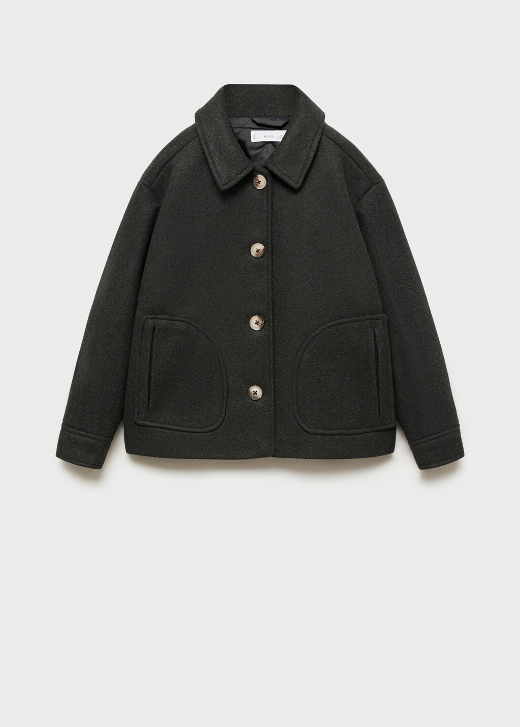 Short cloth coat - Kids | MANGO USA