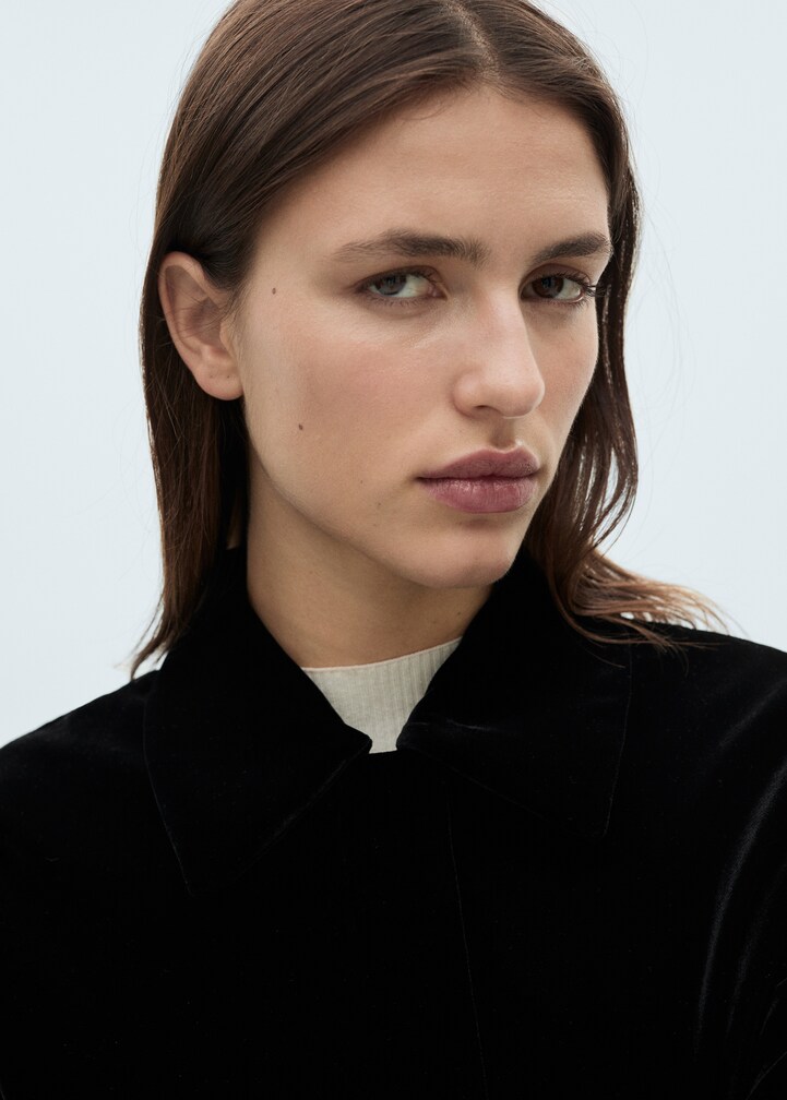 Velvet Bomber Jacket - Women | MANGO United Kingdom