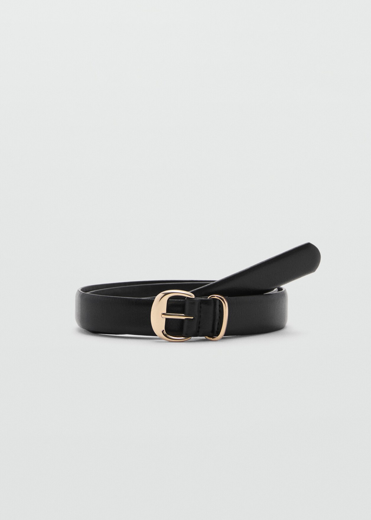 Metal buckle belt - Women | MANGO USA
