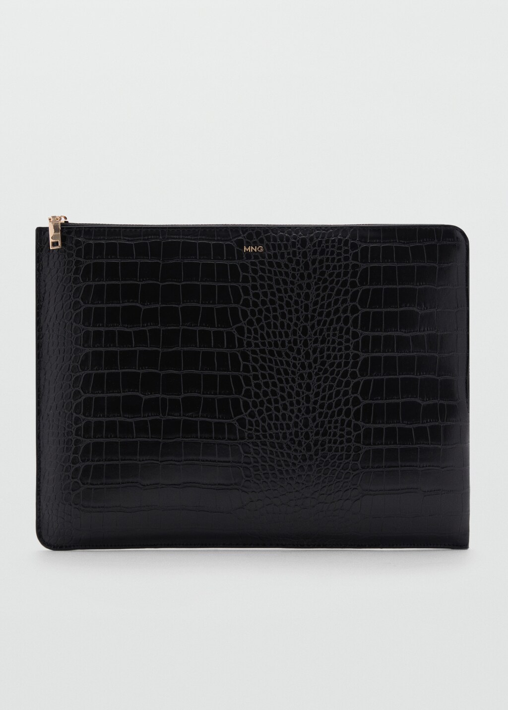 Capa de portátil com efeito de crocodilo - Mulher | MANGO Portugal