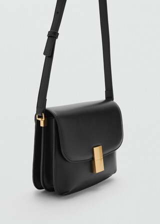 Crossbody bag with metal closure - Women | MANGO USA