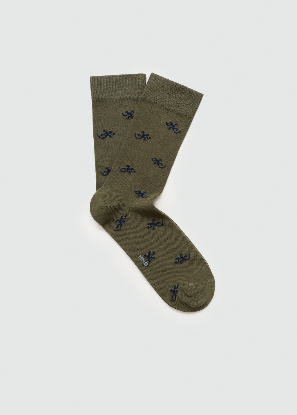 Animal print cotton socks - Man | MANGO Malaysia