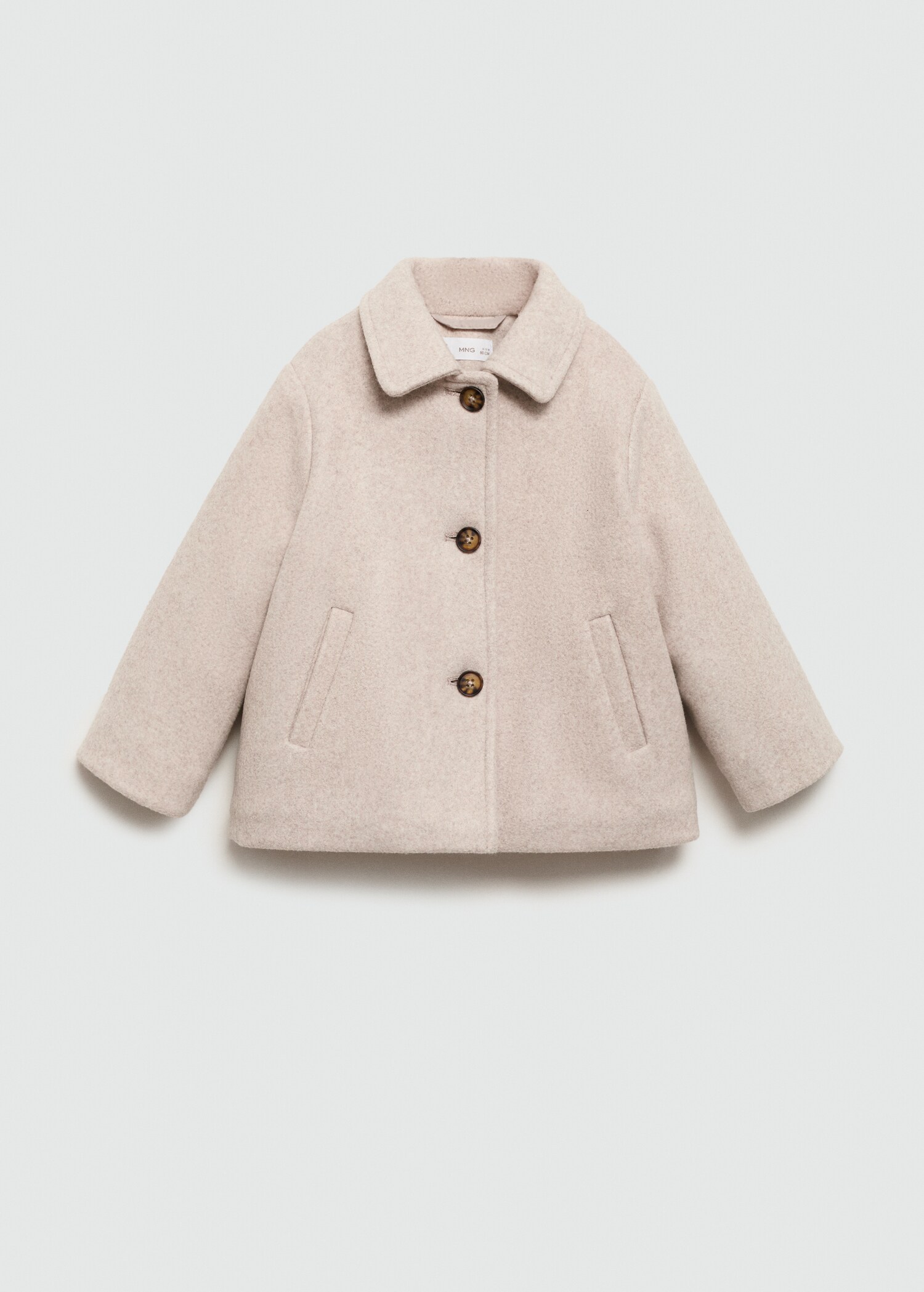 Short cloth coat - Kids | MANGO USA