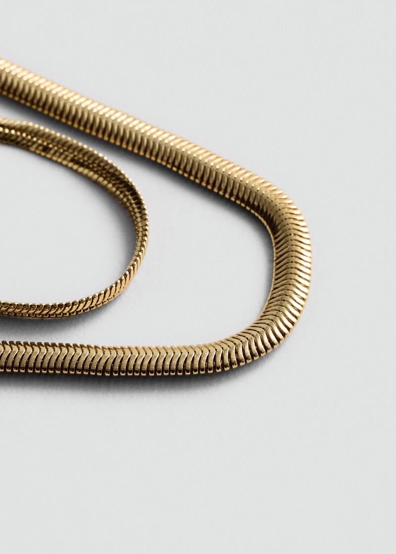 Slim chain necklace - Women | MANGO USA