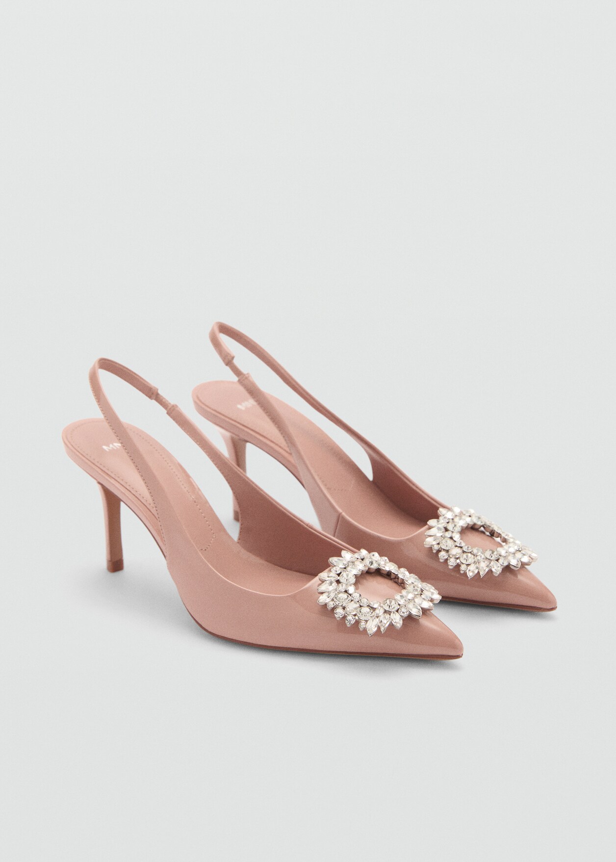 Jewel-heel shoes - Women | MANGO United Kingdom