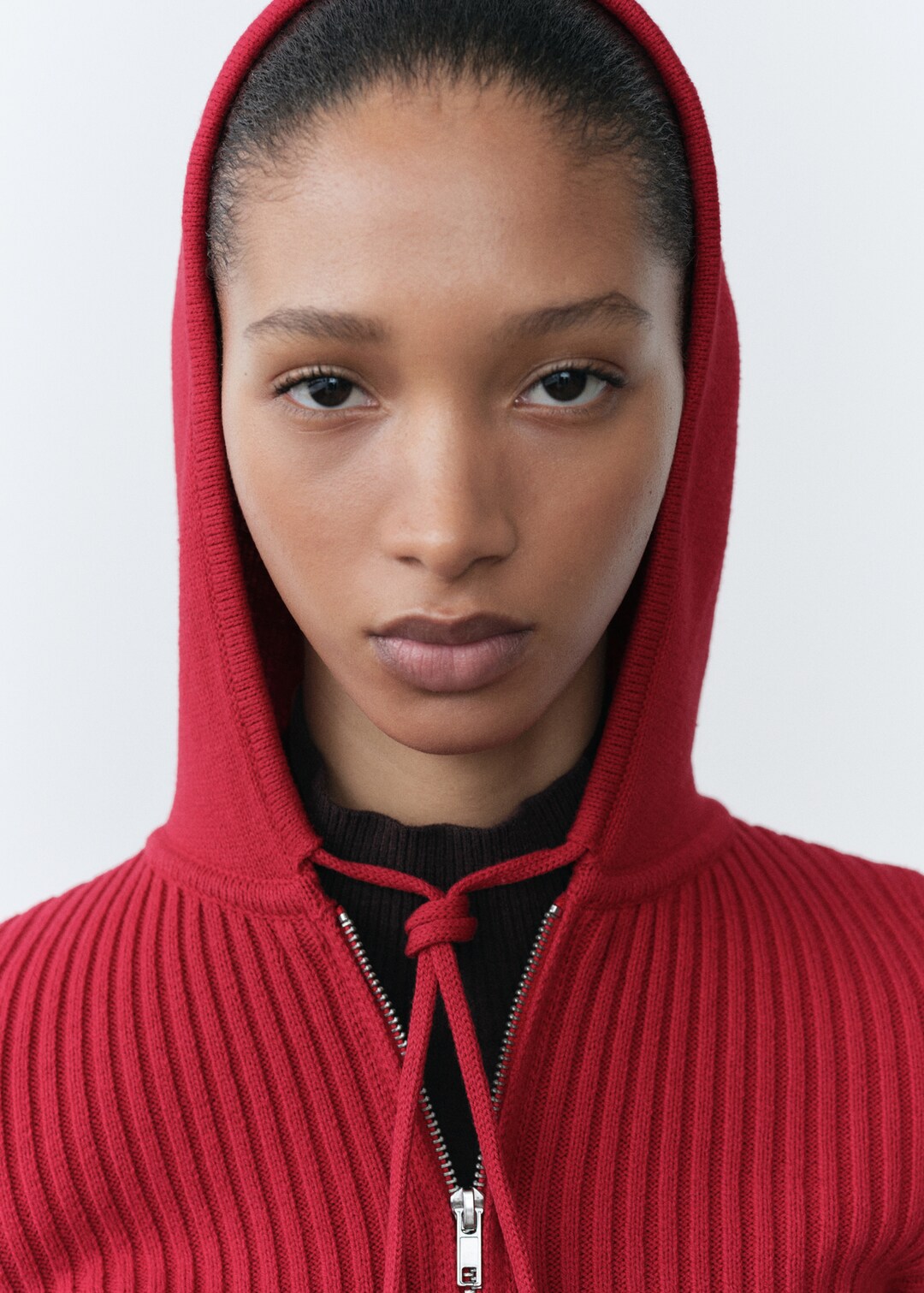 Ribbed Hooded Cardigan Women Mango United Kingdom