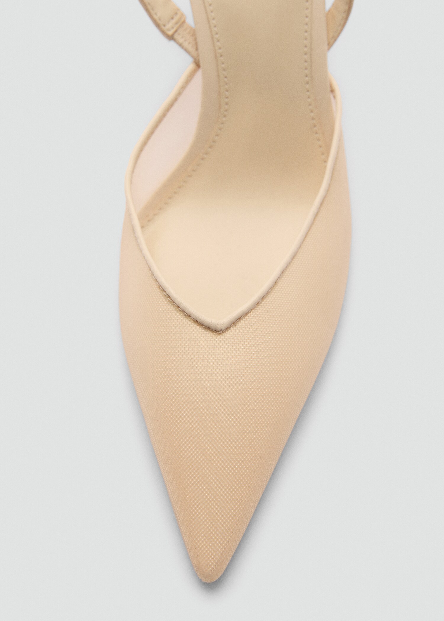 Mesh shoe with heel - Women | MANGO USA