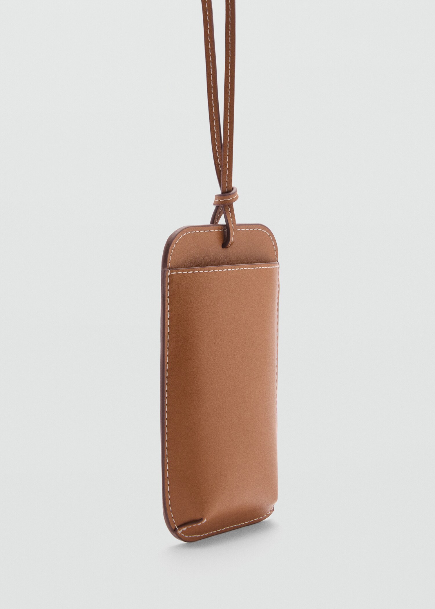 Mobile case with string