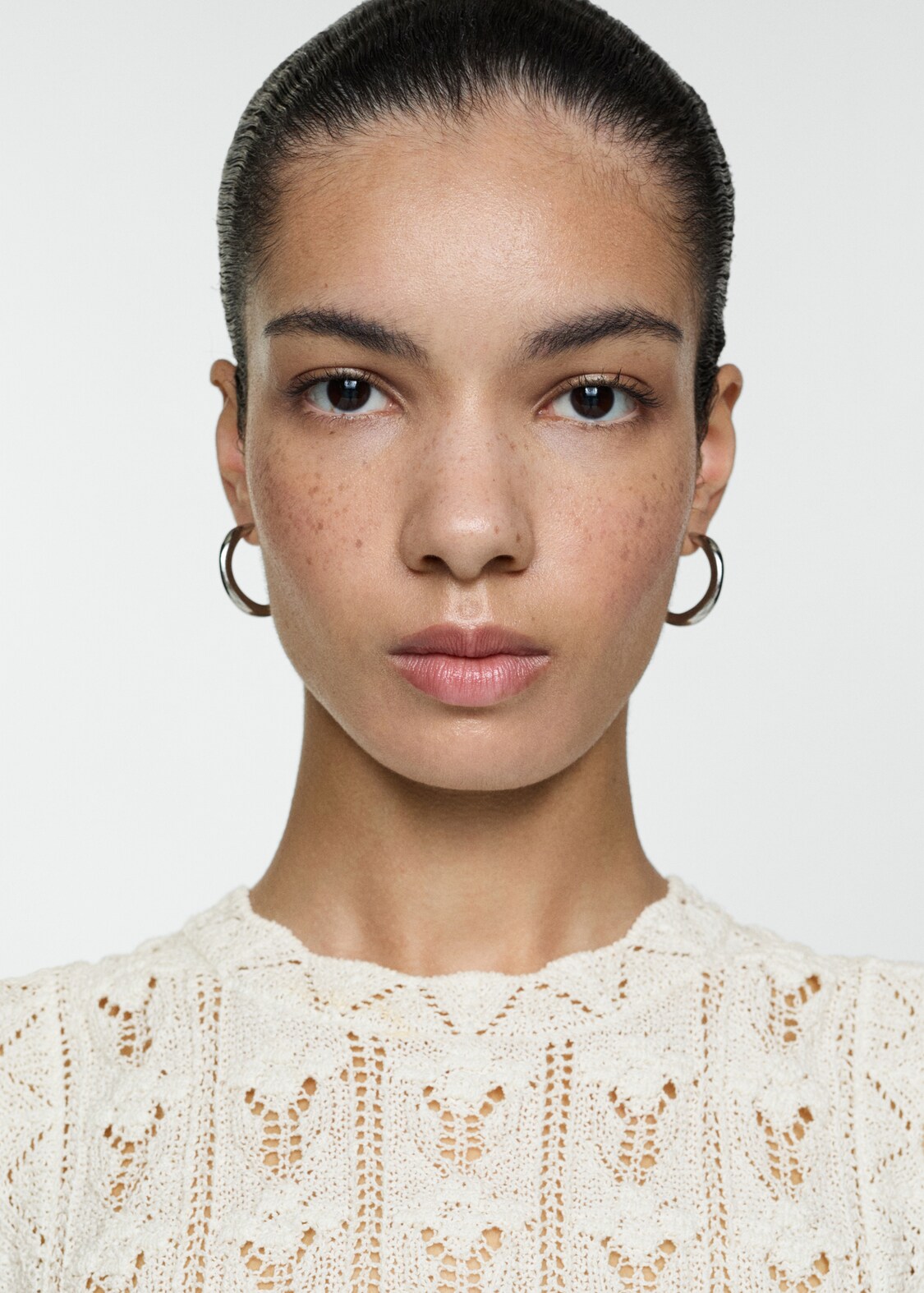 Crochet knitted top - Women | MANGO USA