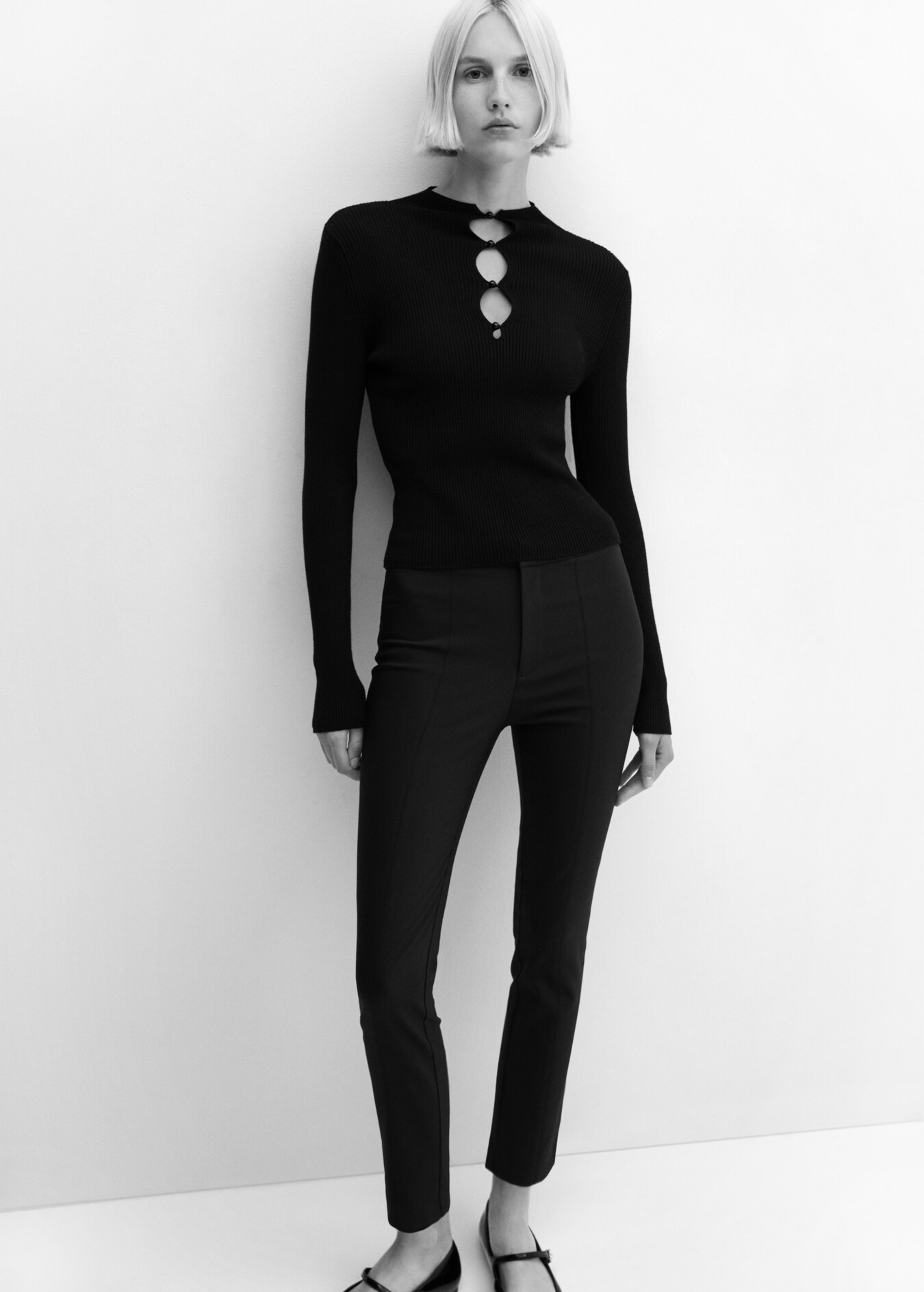 Crop Skinny Trousers