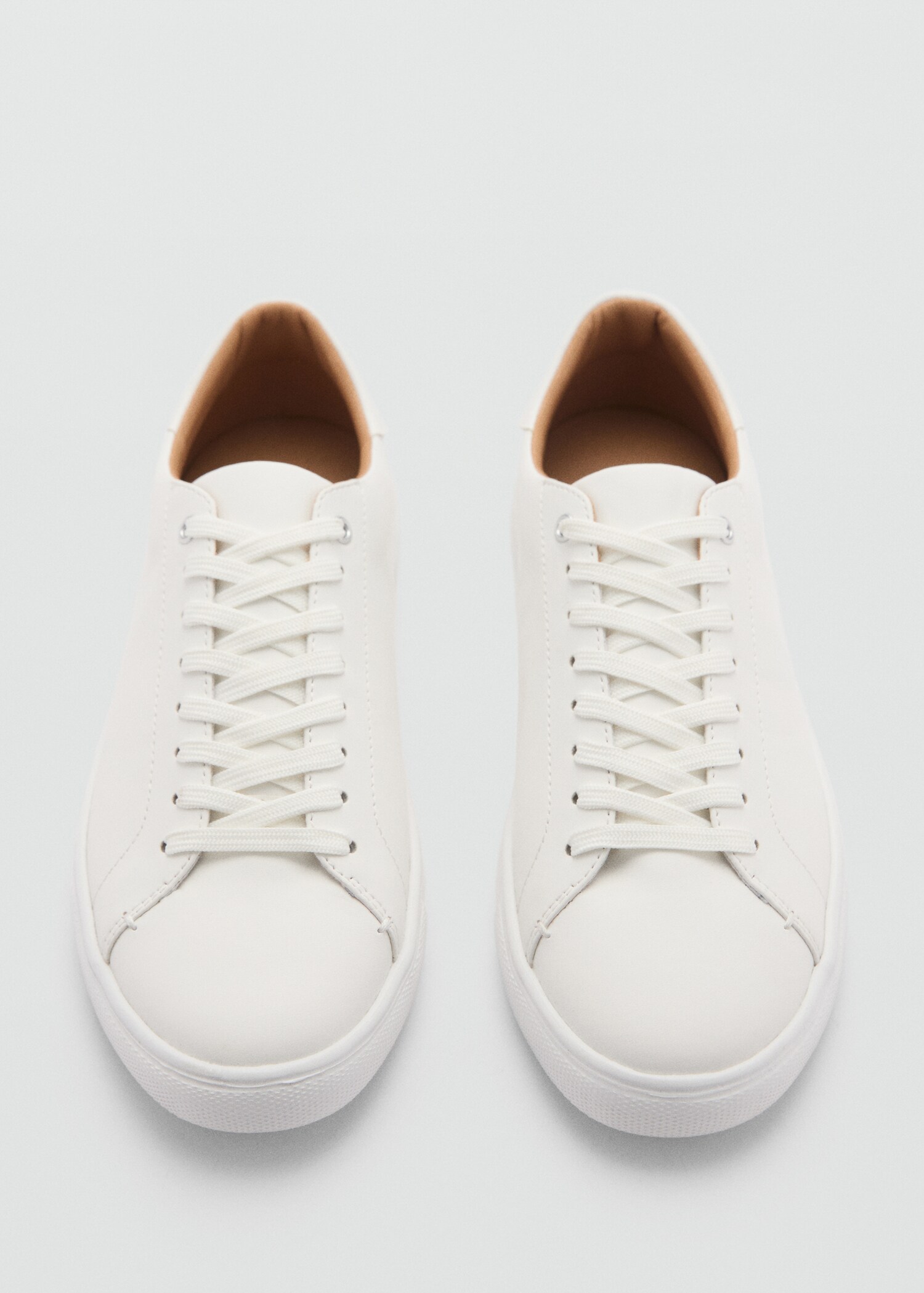 Lace-up panel sneakers - Men | MANGO USA
