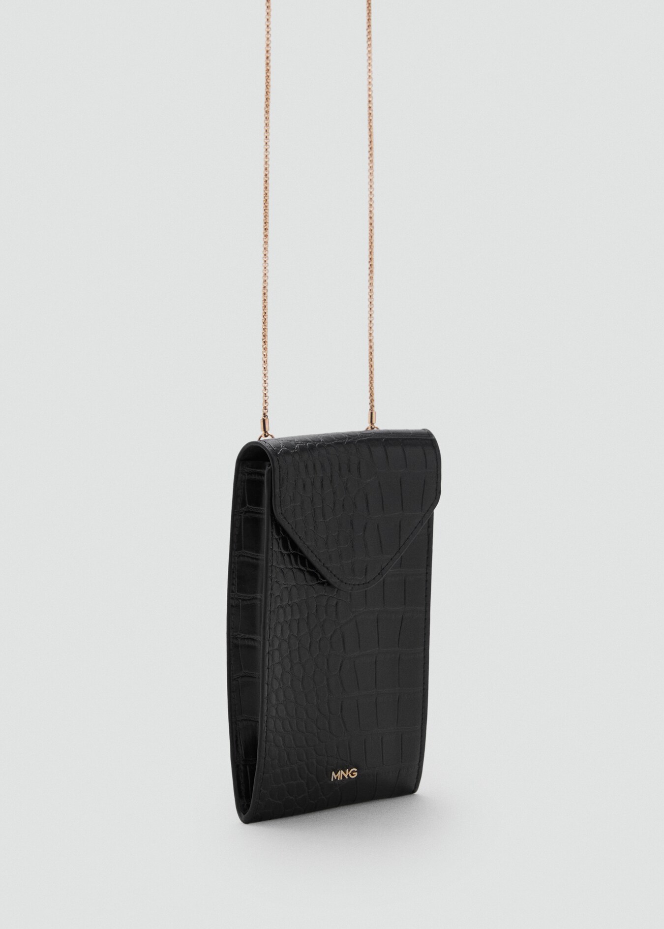 Crocodile-effect cell phone case - Women | MANGO USA