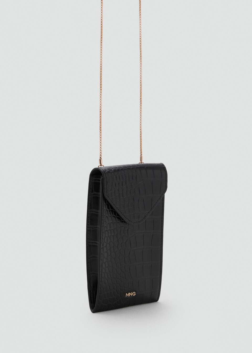 Crocodile-effect cell phone case - Women | MANGO USA