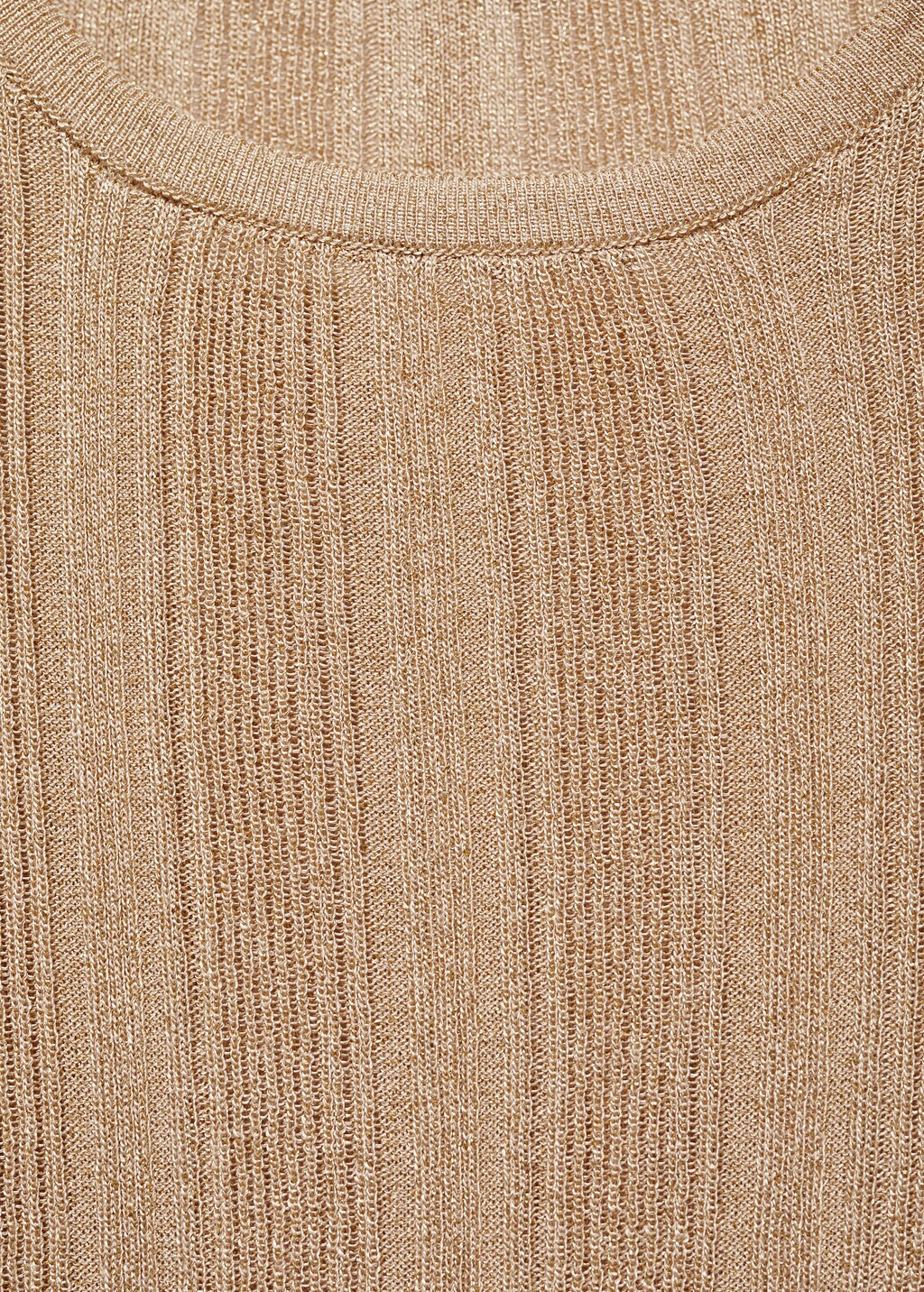 Lurex knitted top - Woman | MANGO Philippines