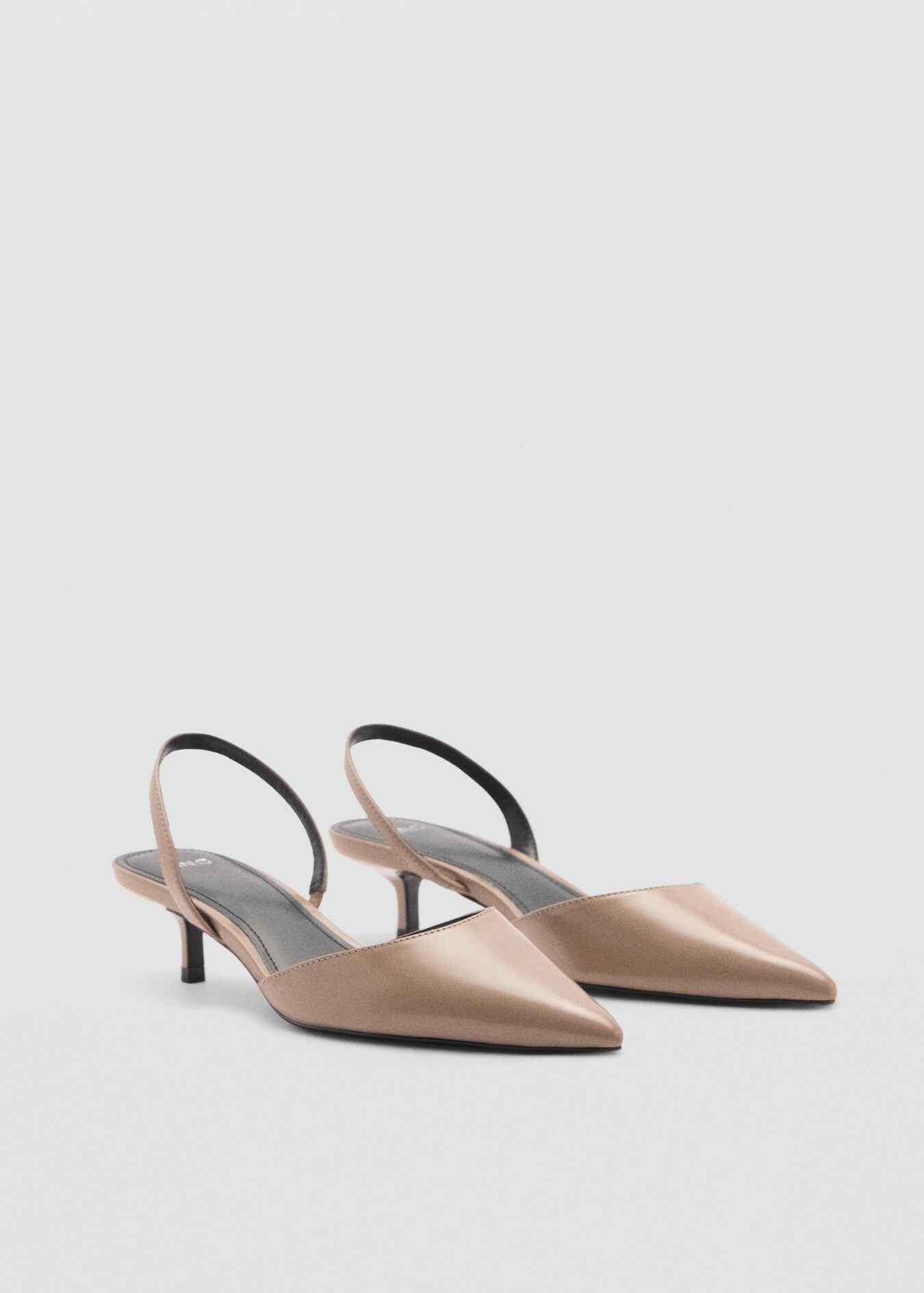 Kitten-heel pointed shoes - Women | MANGO USA