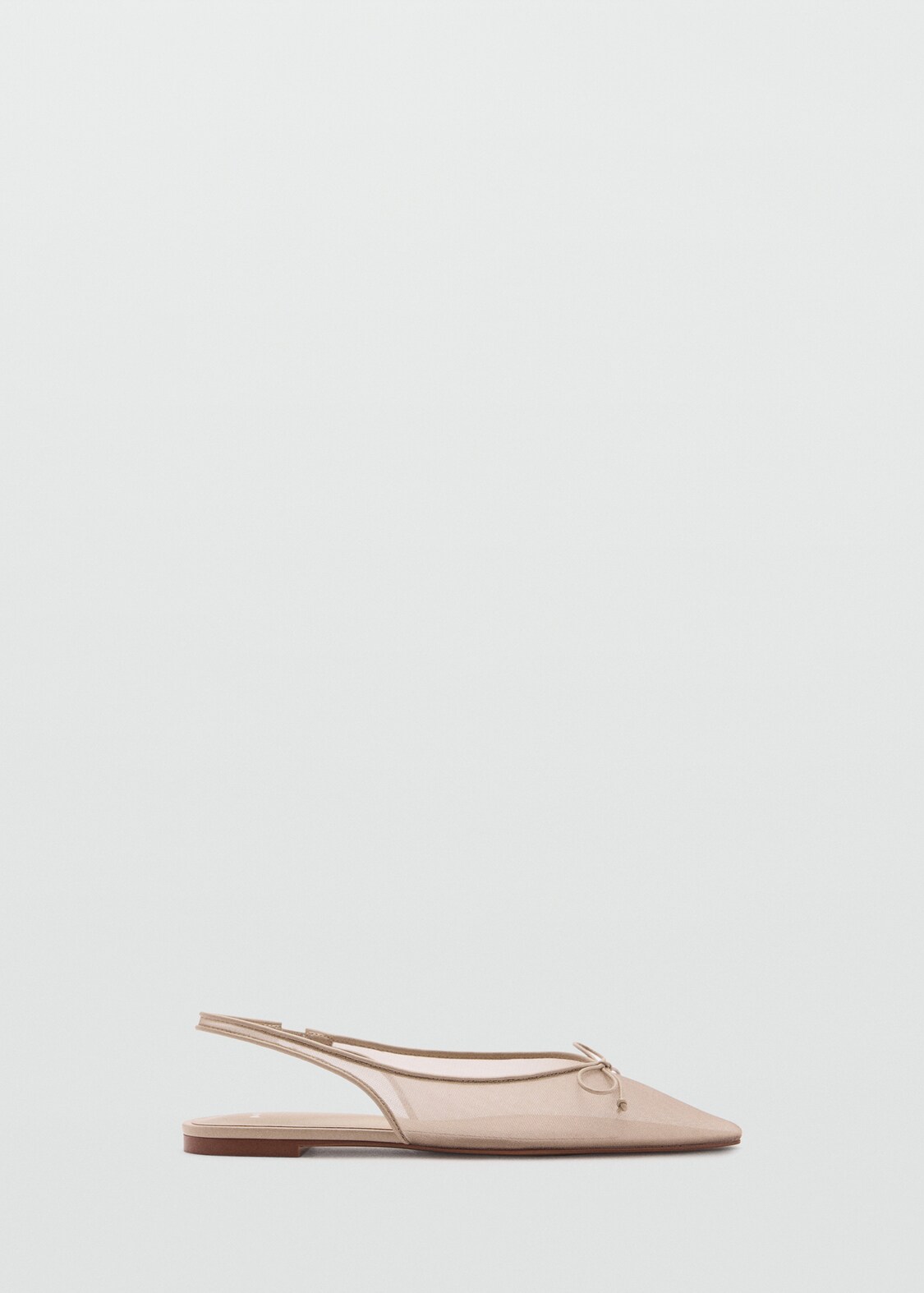 Ballet flats with bow detail - Women | MANGO USA