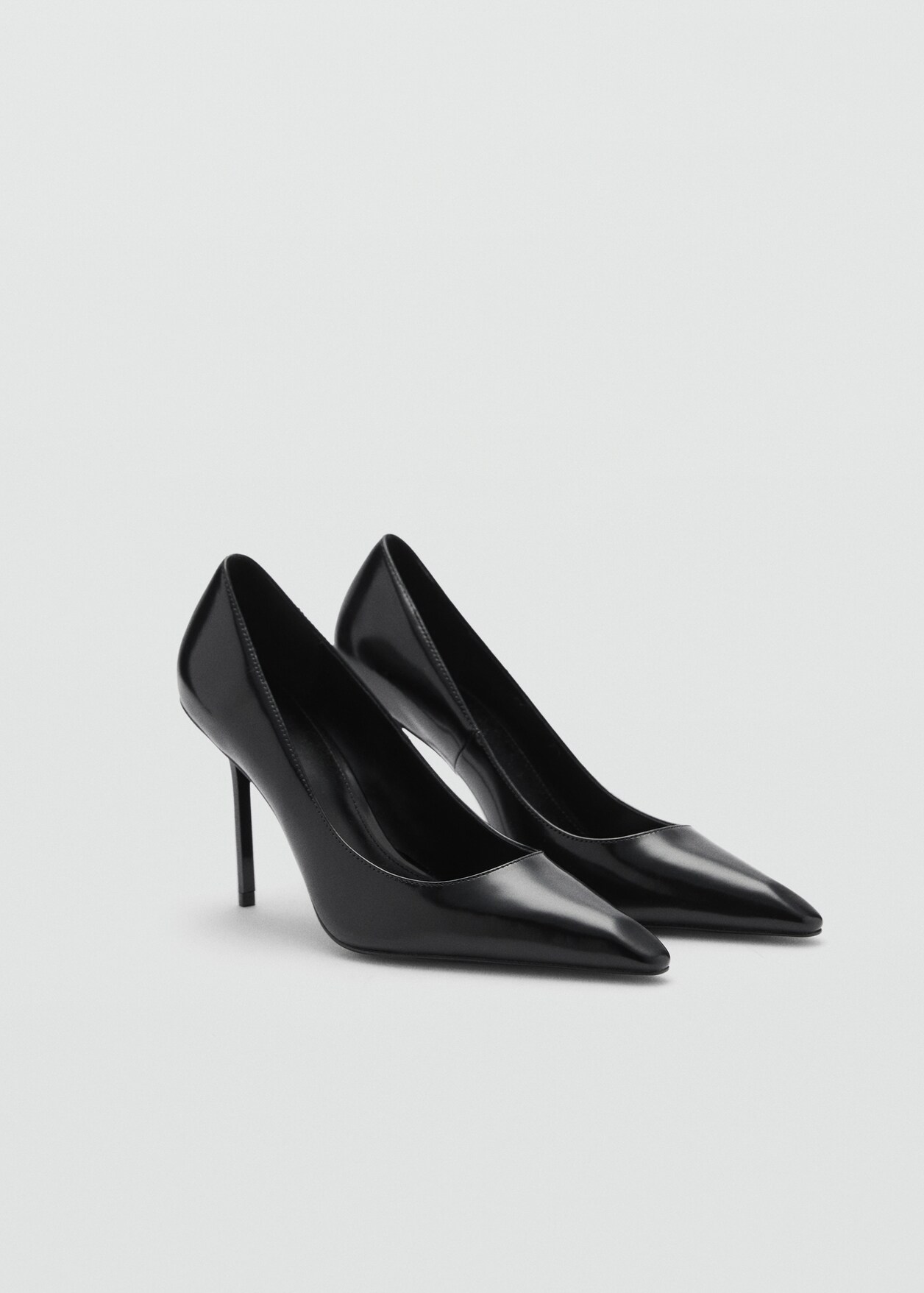 Heel leather shoes - Women | MANGO USA