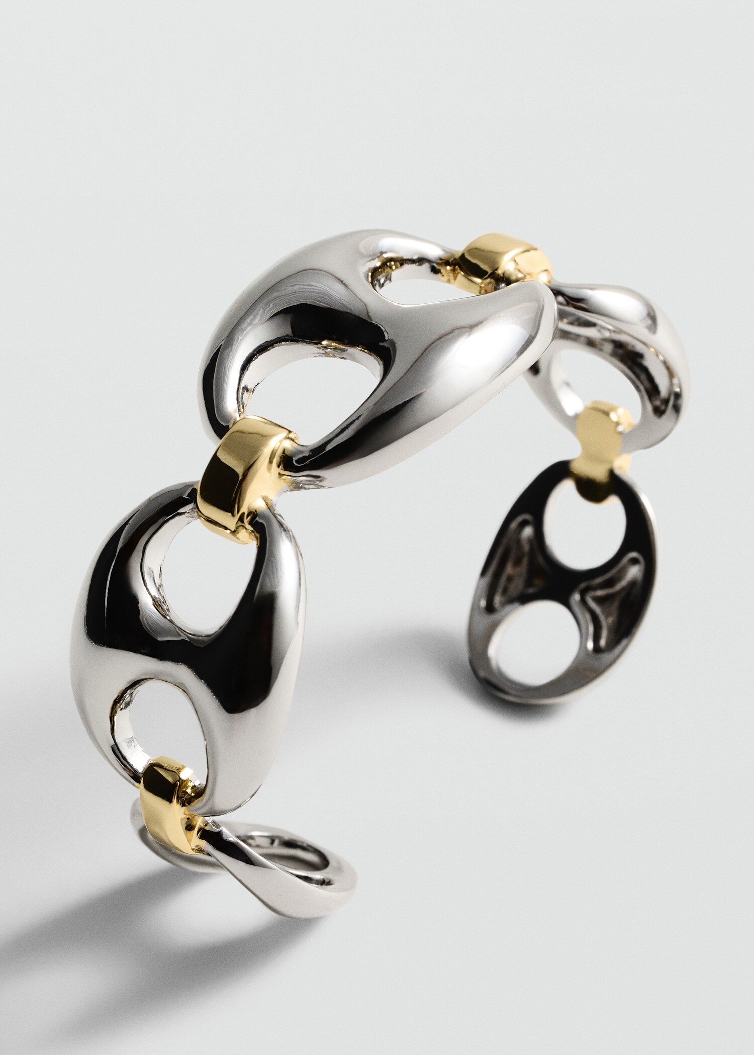 Maxi-link bracelet - Women | MANGO USA