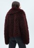 Fur-effect jacket with lapels - Women | MANGO Taiwan area