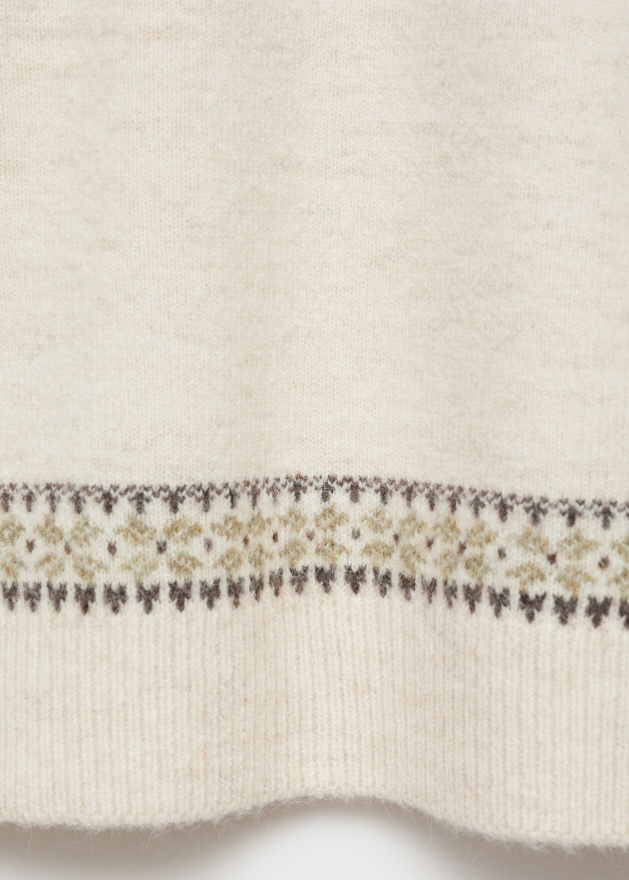 Round Neck Knitted Sweater Women Mango Usa