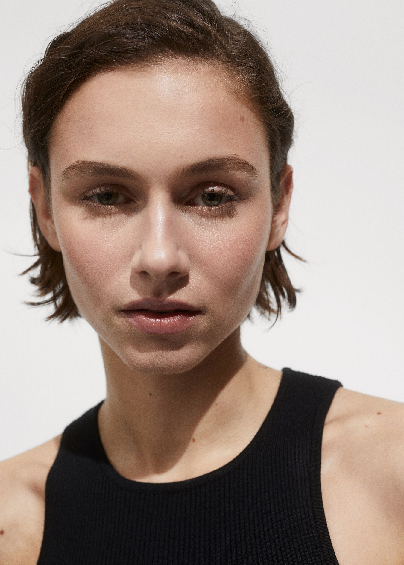 Ribbed knit top - Women | MANGO USA