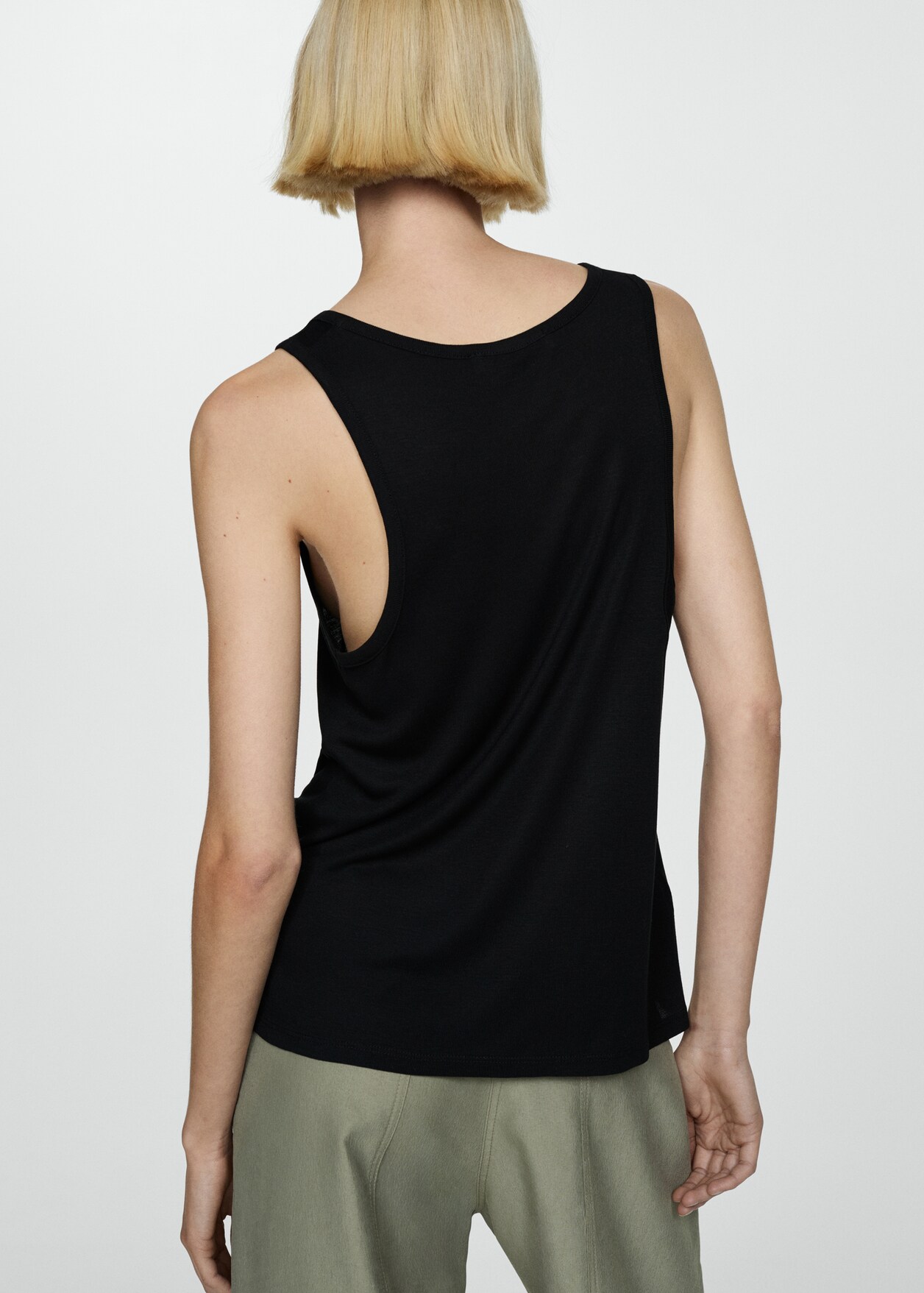 Knit strap top - Women | MANGO USA