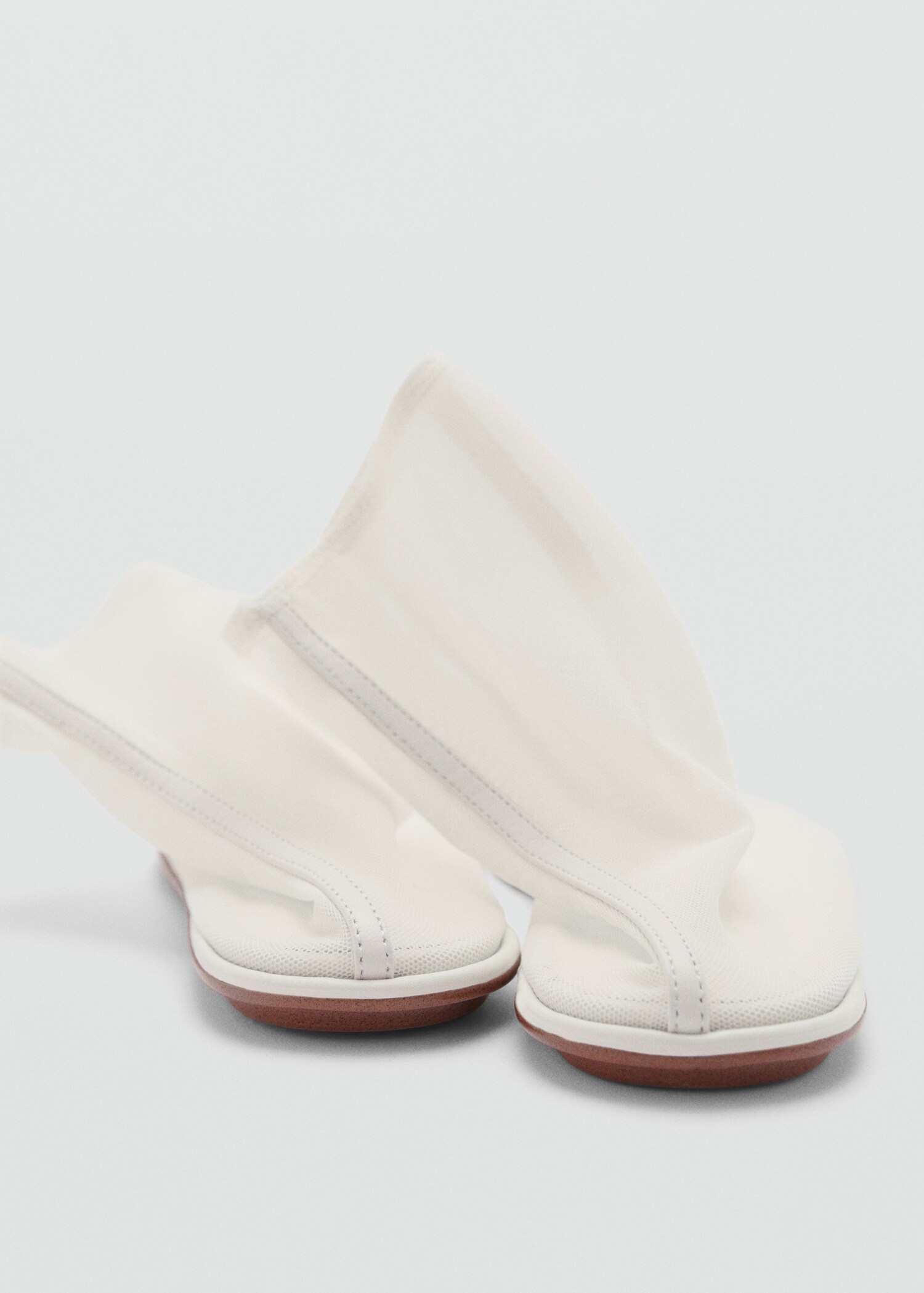 Mesh High Top Shoes Women Mango Usa