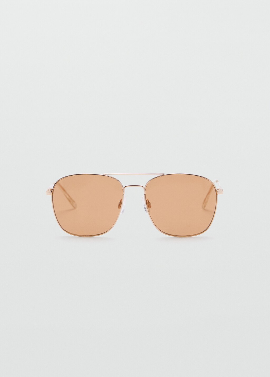 Metallic frame sunglasses