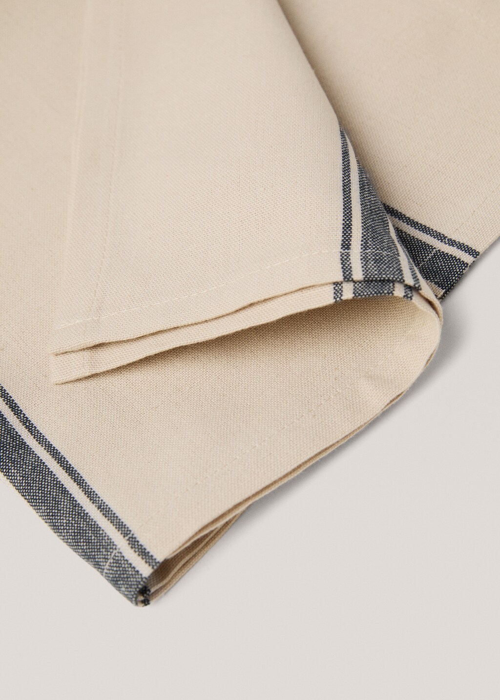 100% striped cotton napkin