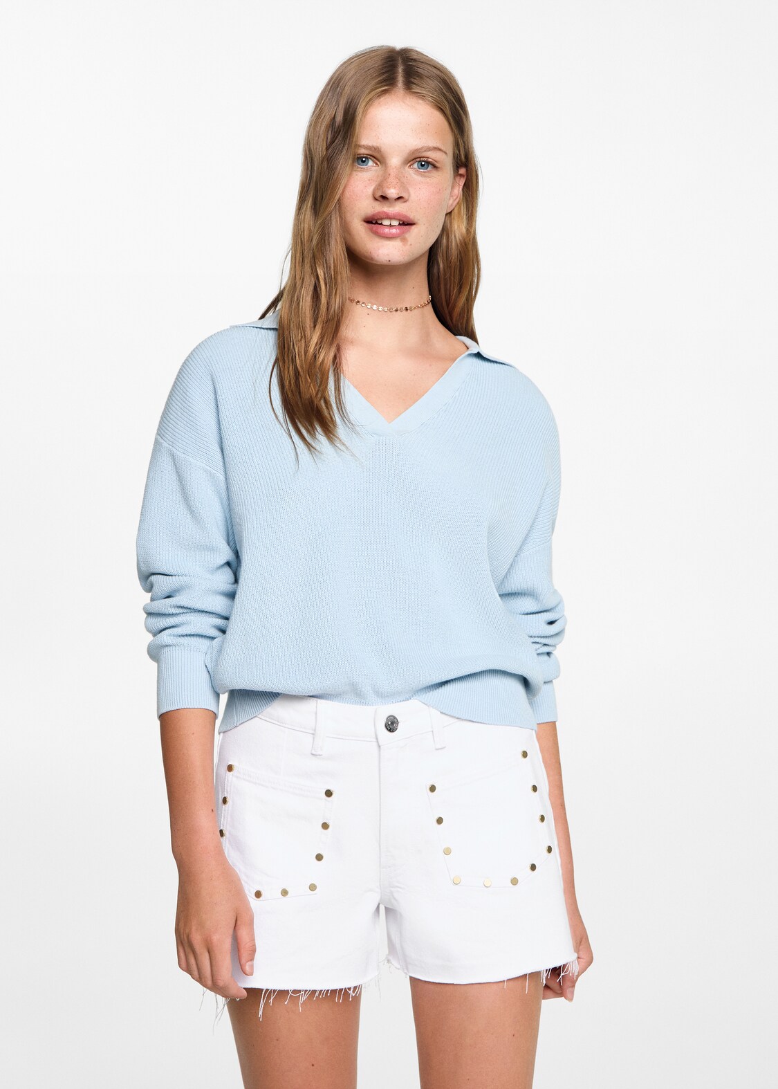 Studs short - Teen | MANGO USA