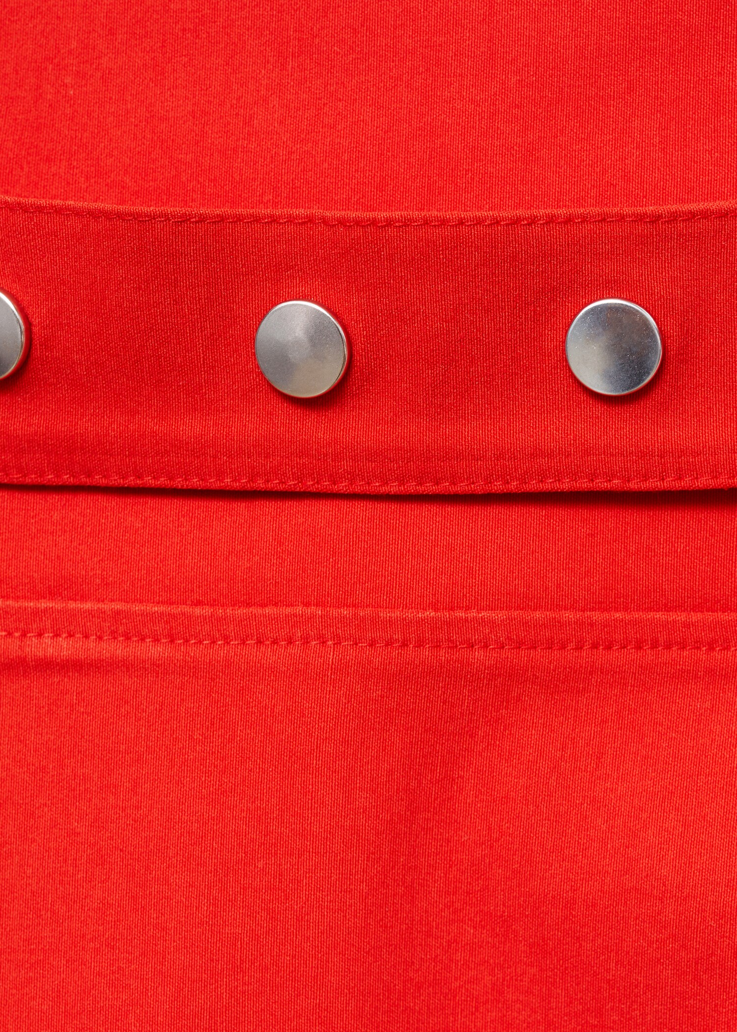 Skirt with belt and buttons - Women | MANGO USA