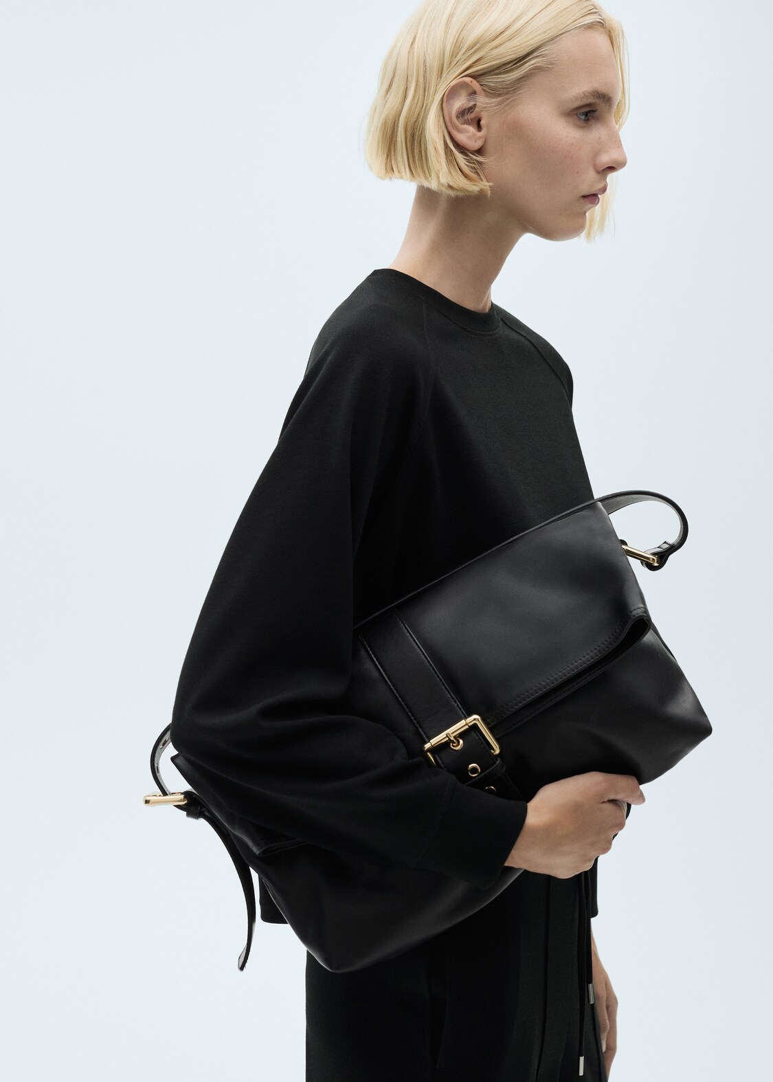 Decorative stitching sweatshirt - Woman | MANGO USA