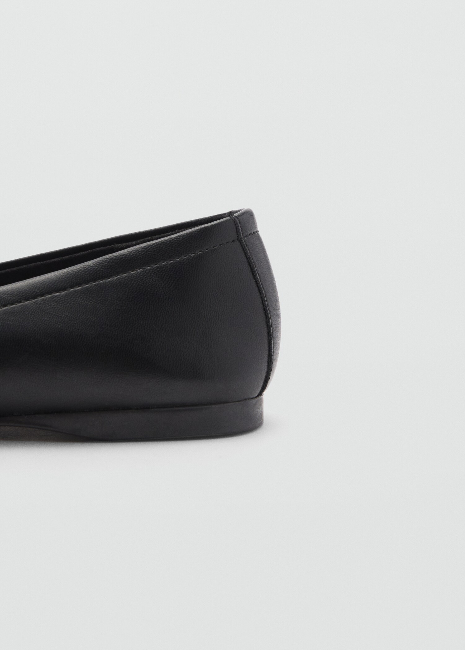 Studded ballet flats with straps - Women | MANGO USA