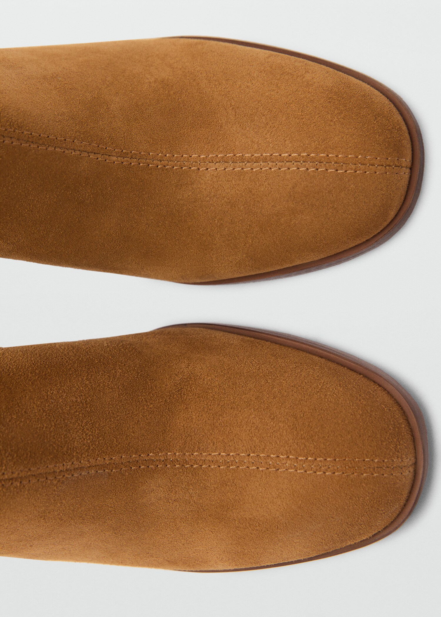 Heel suede ankle boot - Women | MANGO USA