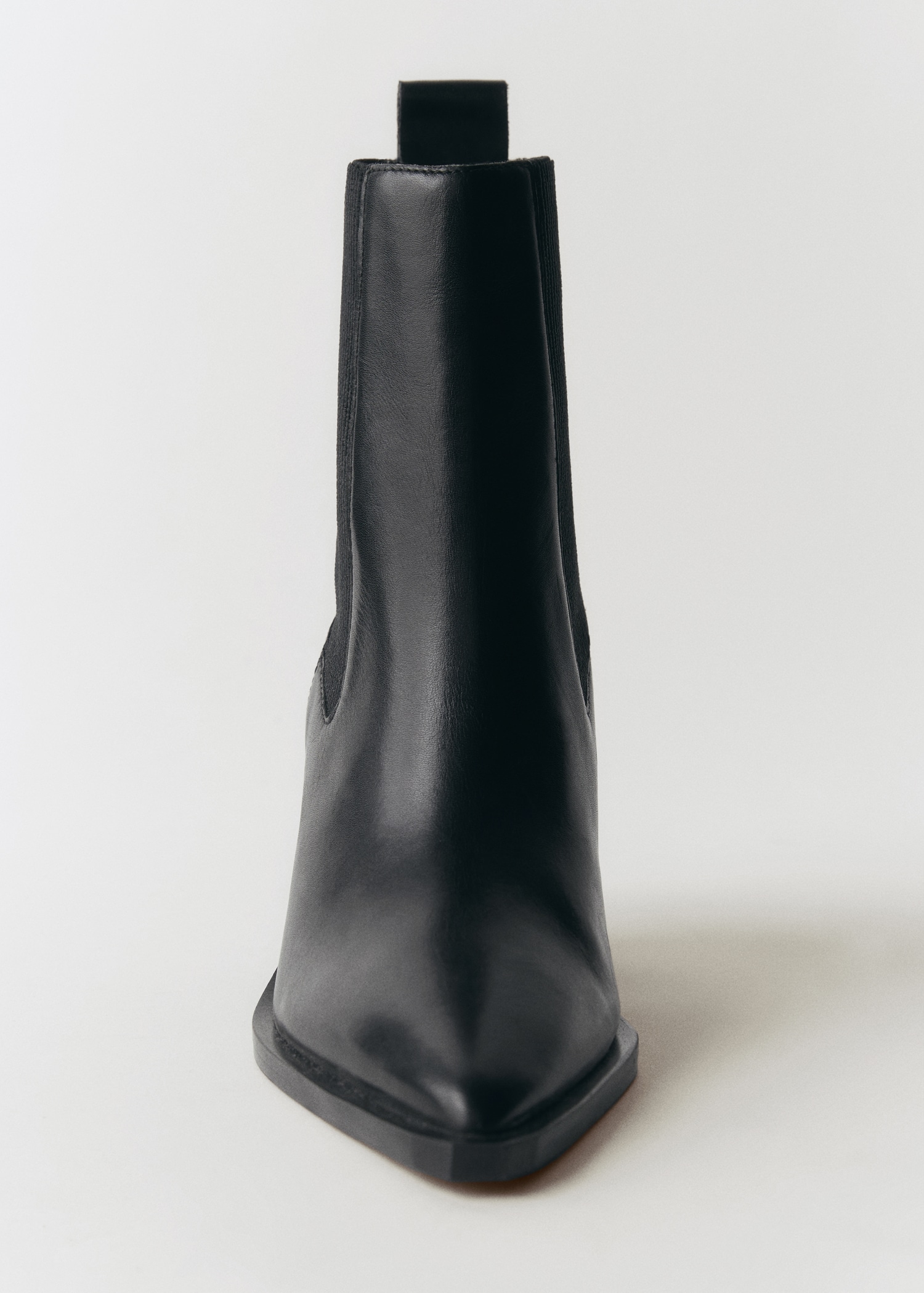 Leather Pointed Ankle Boots Women Mango Usa