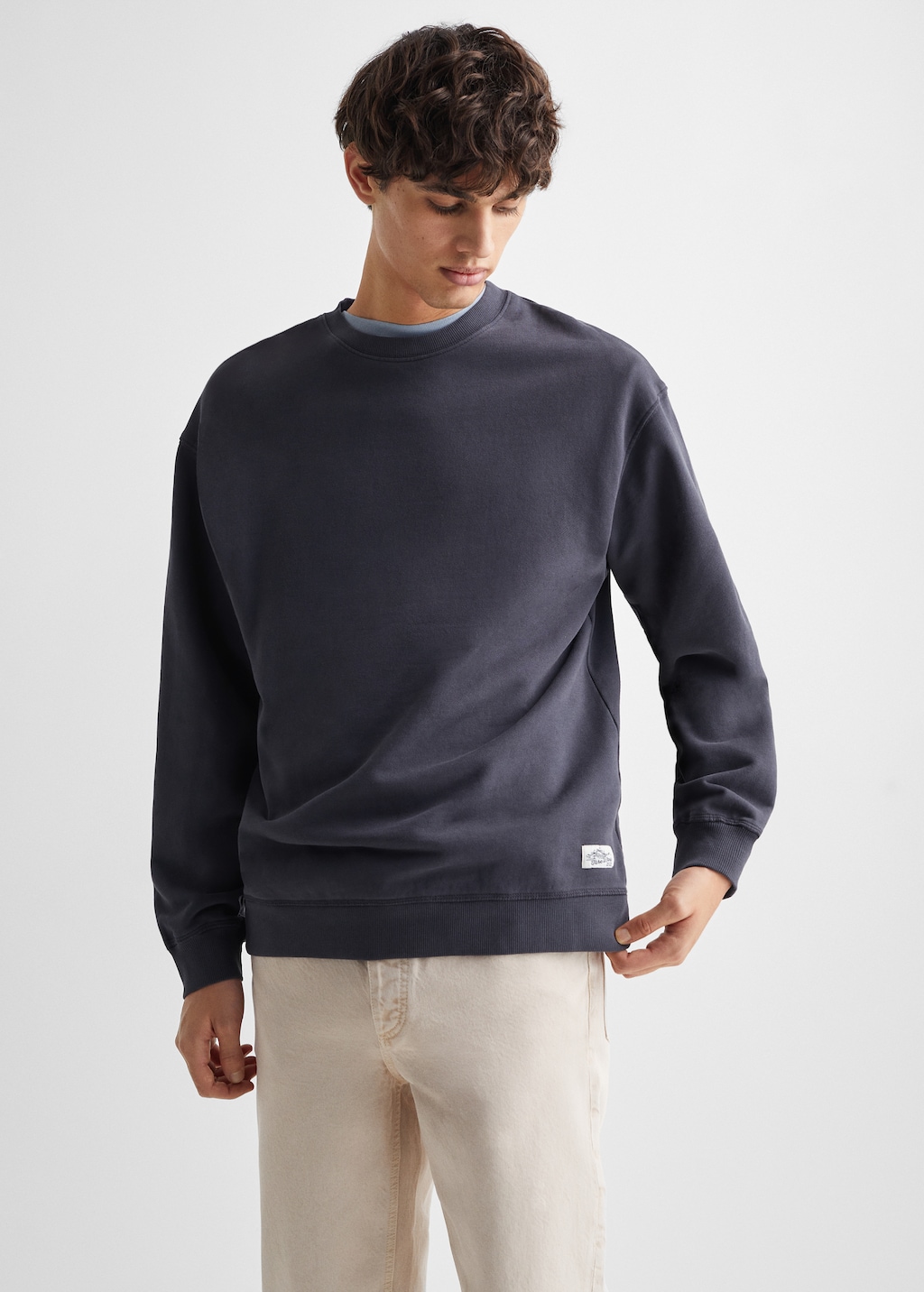 Basic cotton sweater