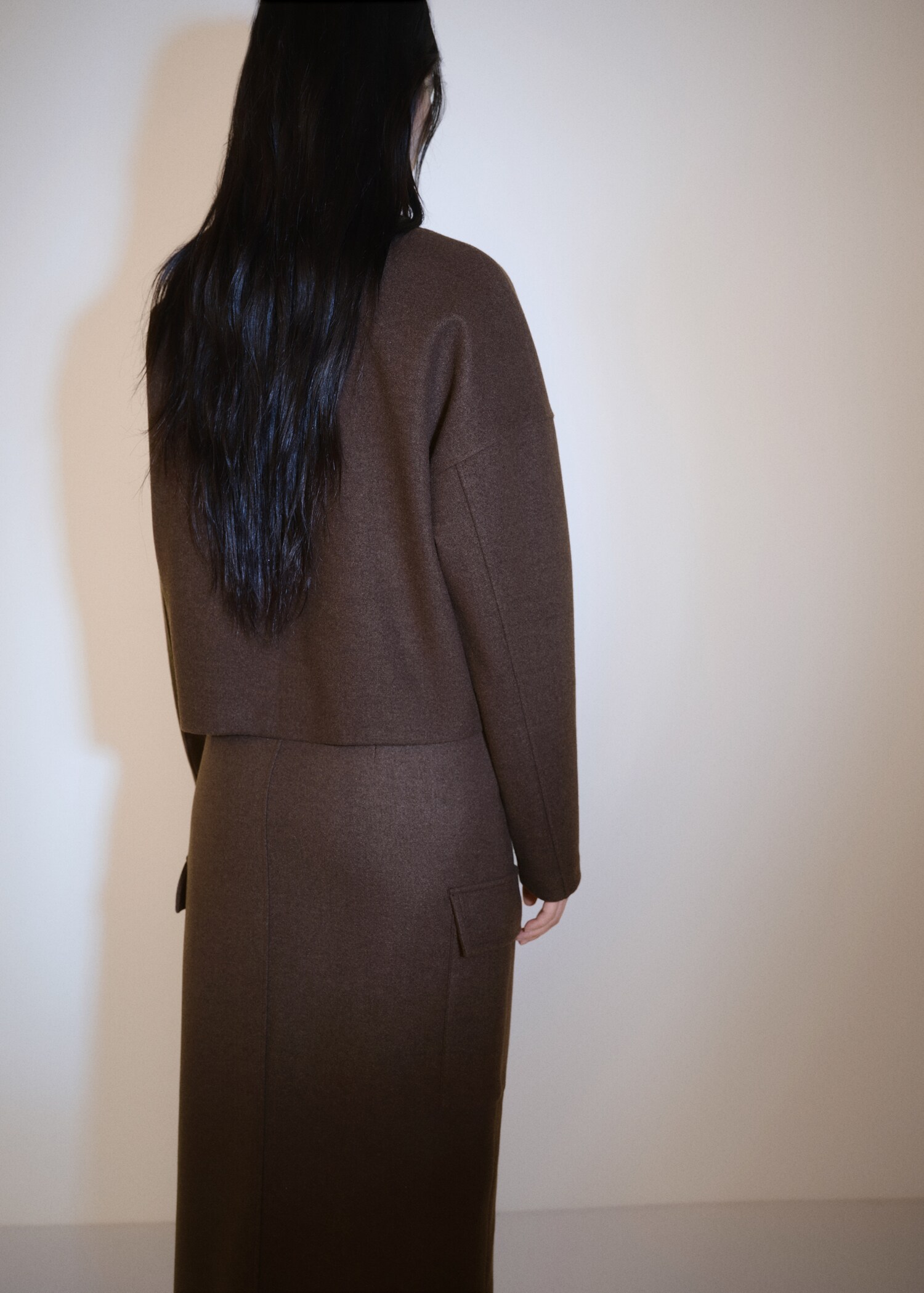 Straight-fit fleece sweatshirt - Women | MANGO USA