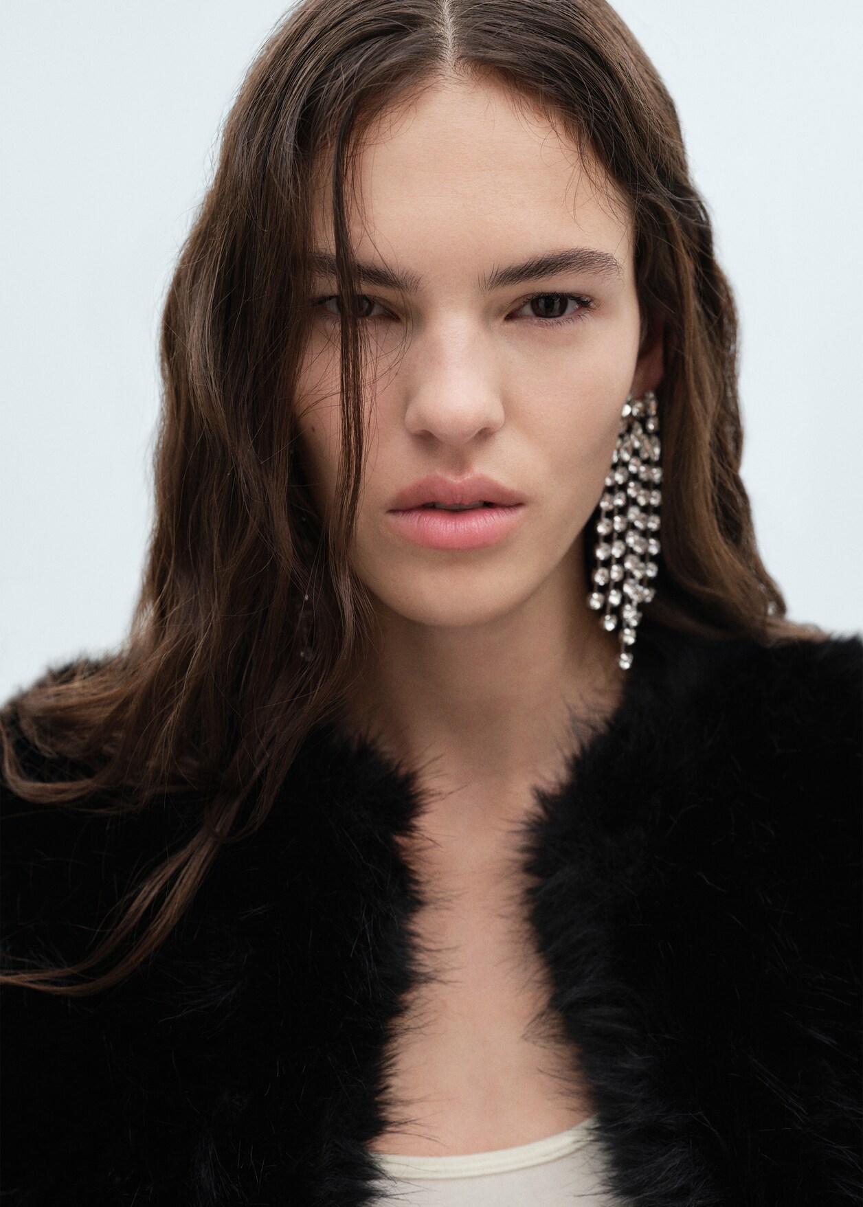 Fur effect jacket - Women | MANGO USA