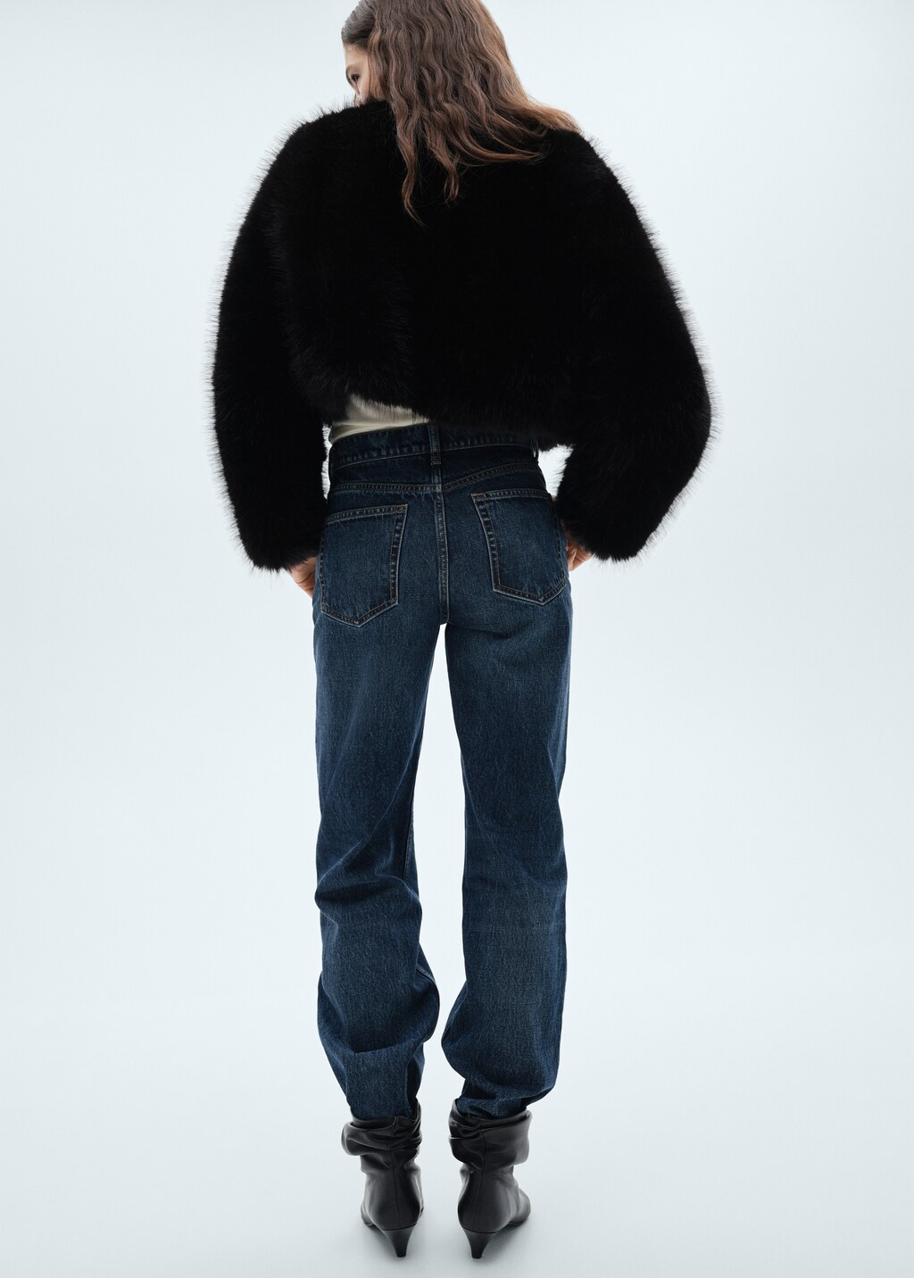 Fur effect jacket - Women | MANGO USA