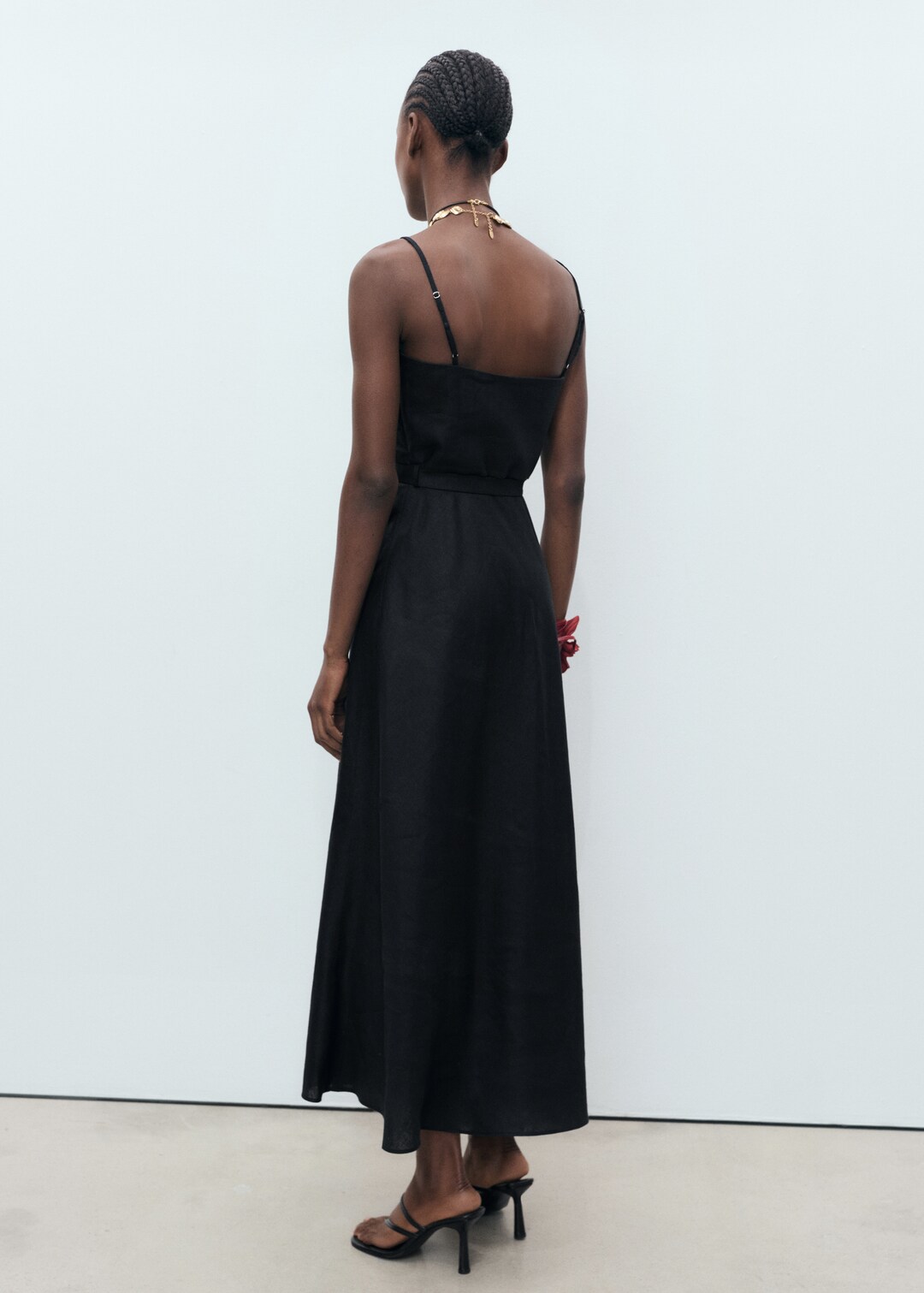 Semi-transparent studded shirt - Women | MANGO USA