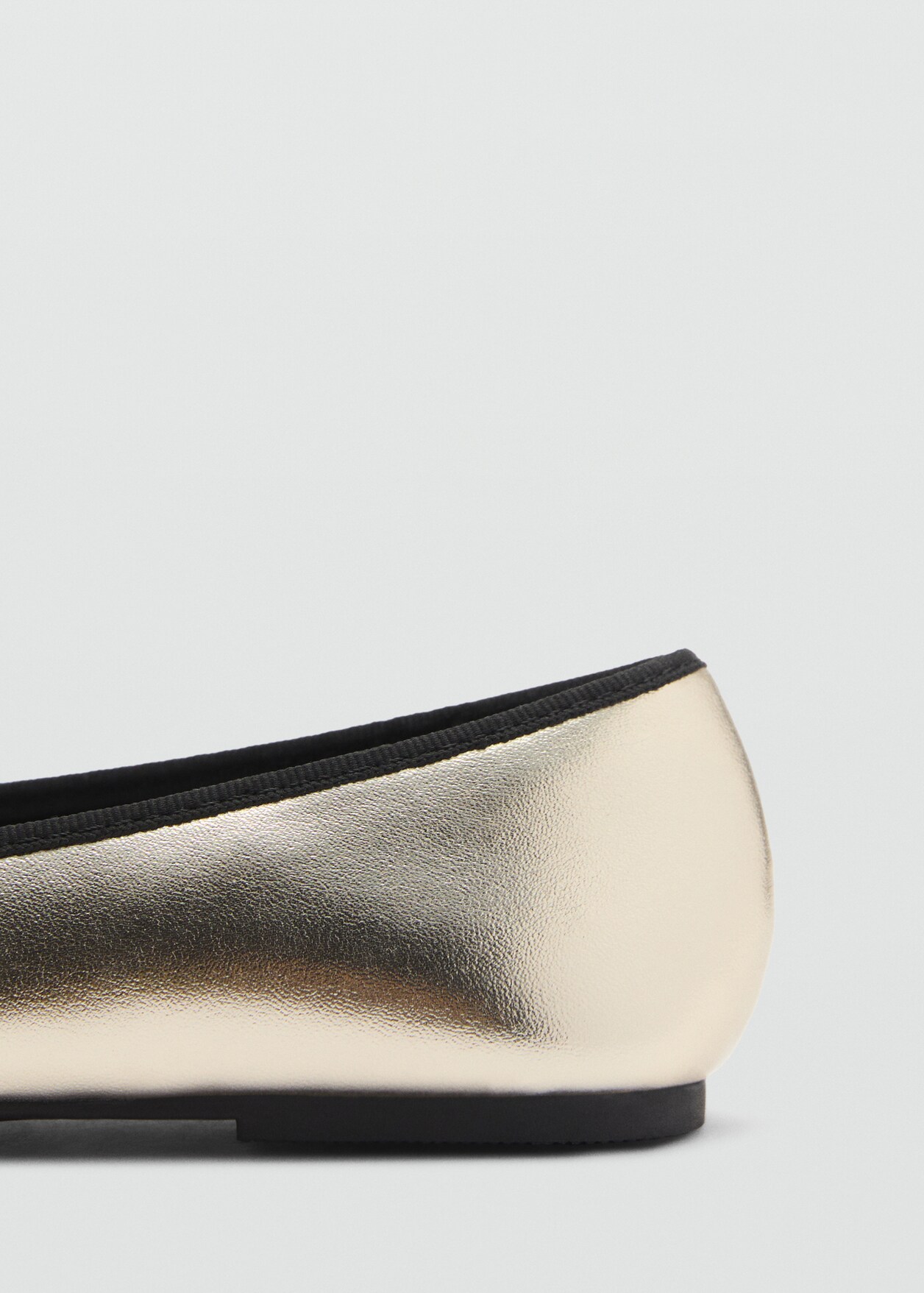Metallic ballerina bow - Kids | MANGO USA