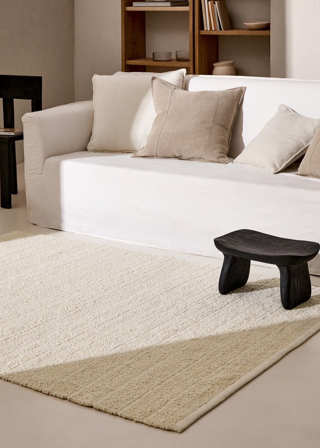 Tapis laine et coton 150x200 cm - Home | MANGO Belgique