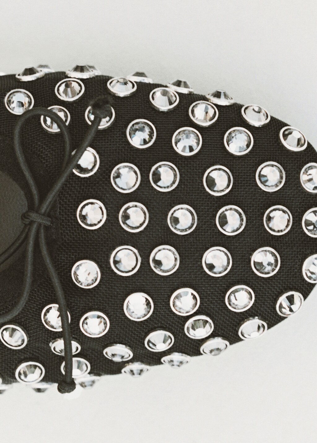 Studded mesh ballerina shoes - Women | MANGO USA