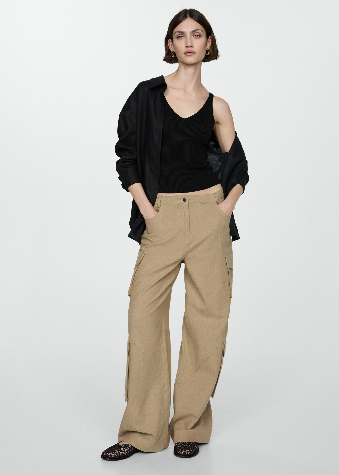 Knit strap top - Women | MANGO United Kingdom