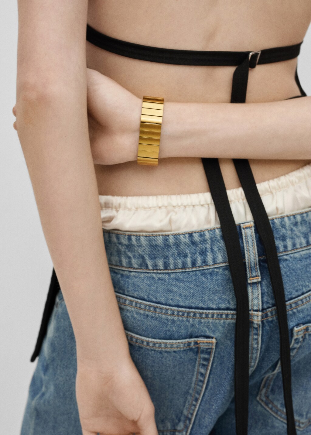 Bracelet strap ties - Women | MANGO USA