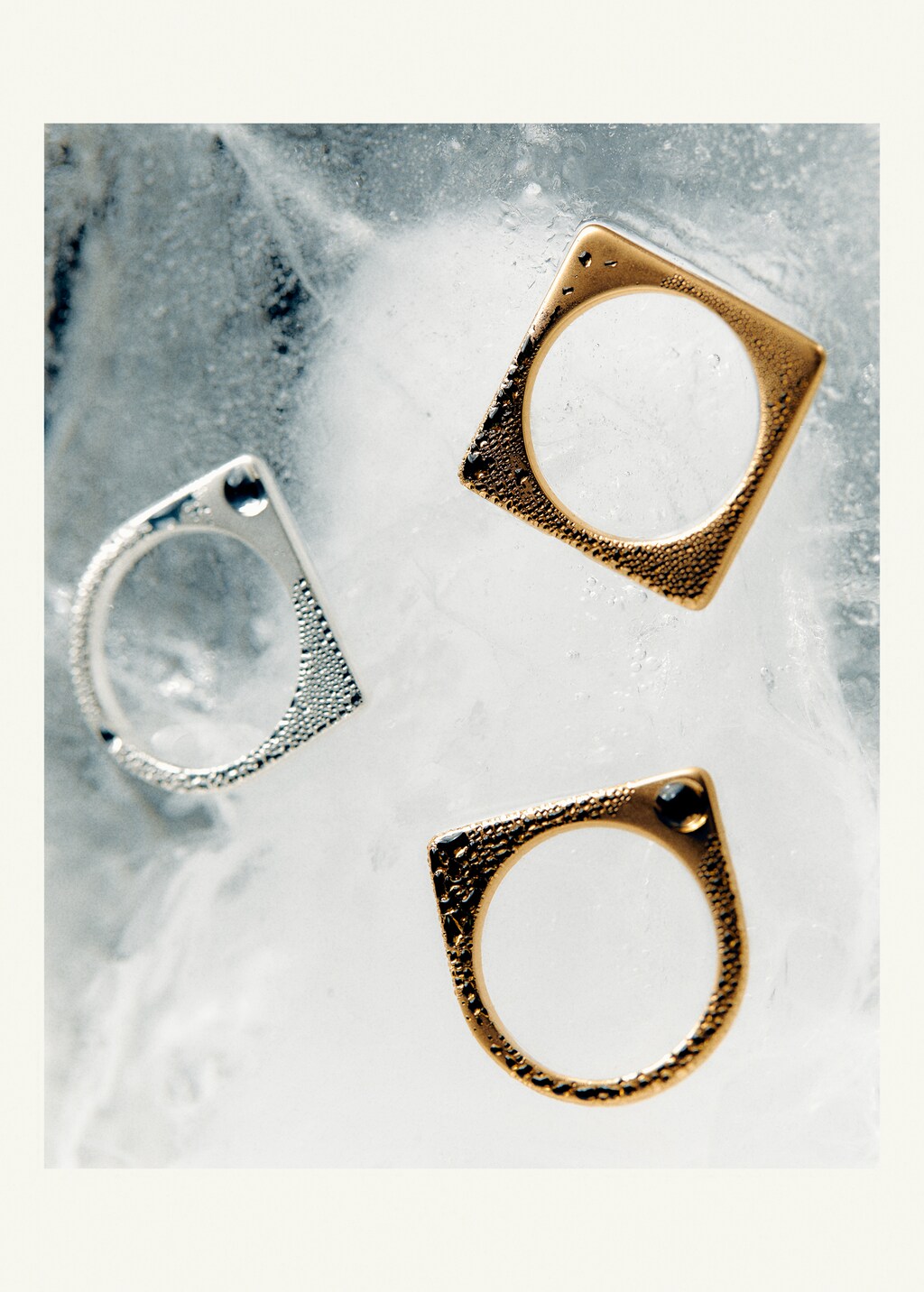 Pack of 3 combined rings - Women | MANGO USA